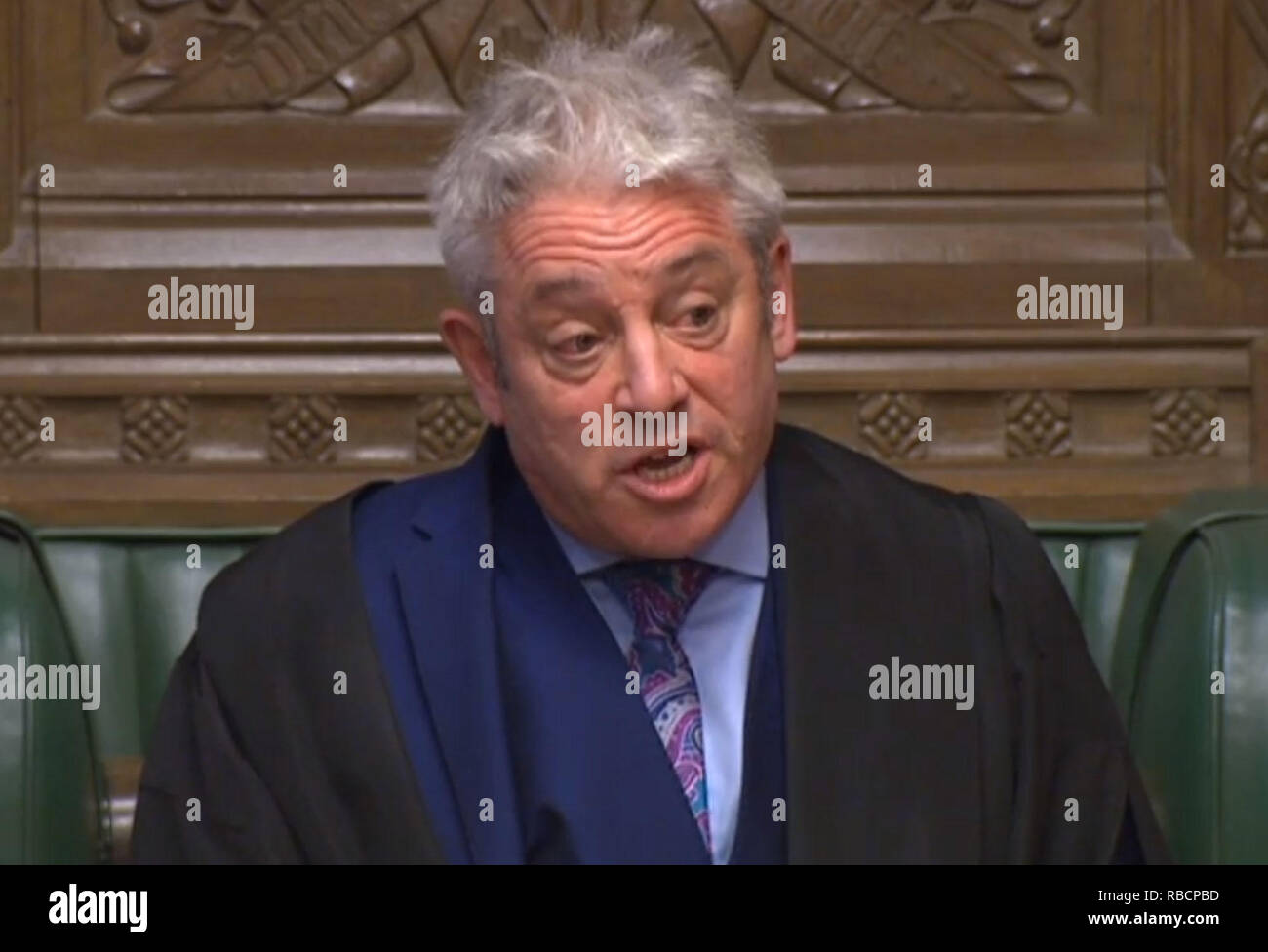 Commons Speaker John Bercow responds after Liberal Democrat MP Layla ...