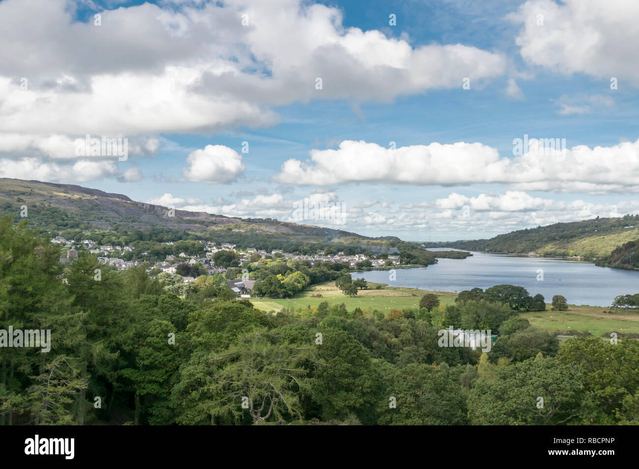 Llanberis town hi-res stock photography and images - Alamy