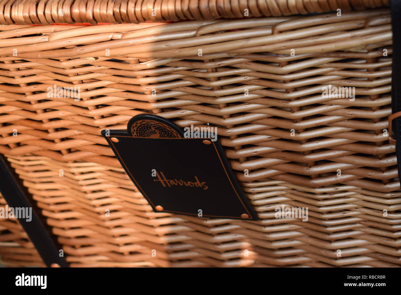 Harrods hamper hi-res stock photography and images - Alamy