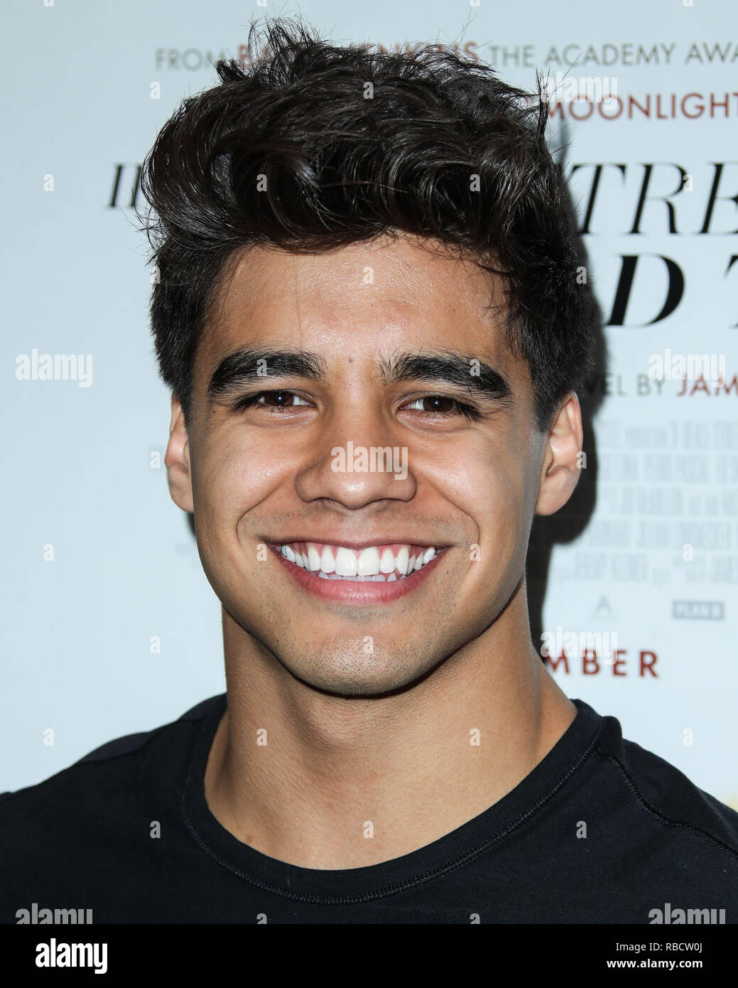 Los Angeles, California, USA. 8th January, 2019. Actor Jordan Buhat ...