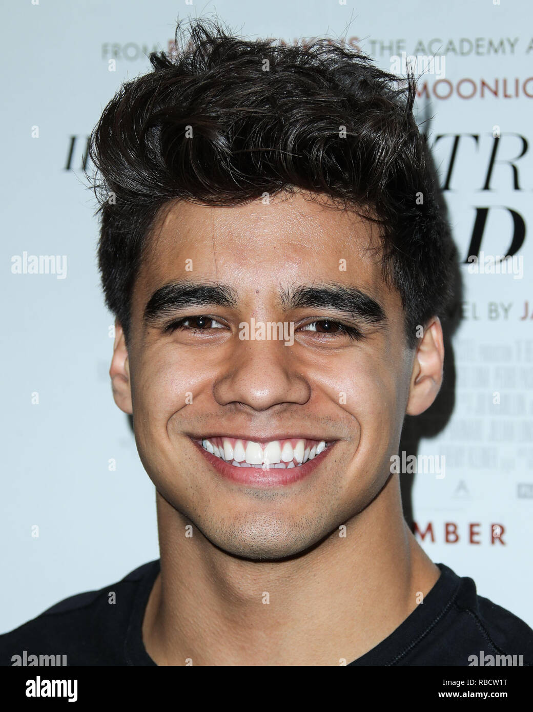 Los Angeles, California, USA. 8th January, 2019. Actor Jordan Buhat ...