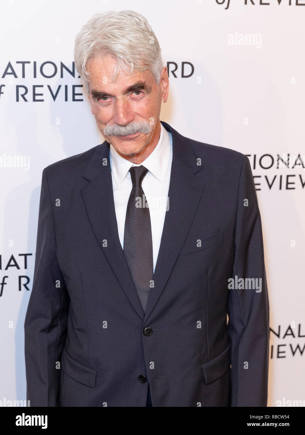 New York, NY - January 8, 2019: Sam Elliott attends National Board of ...