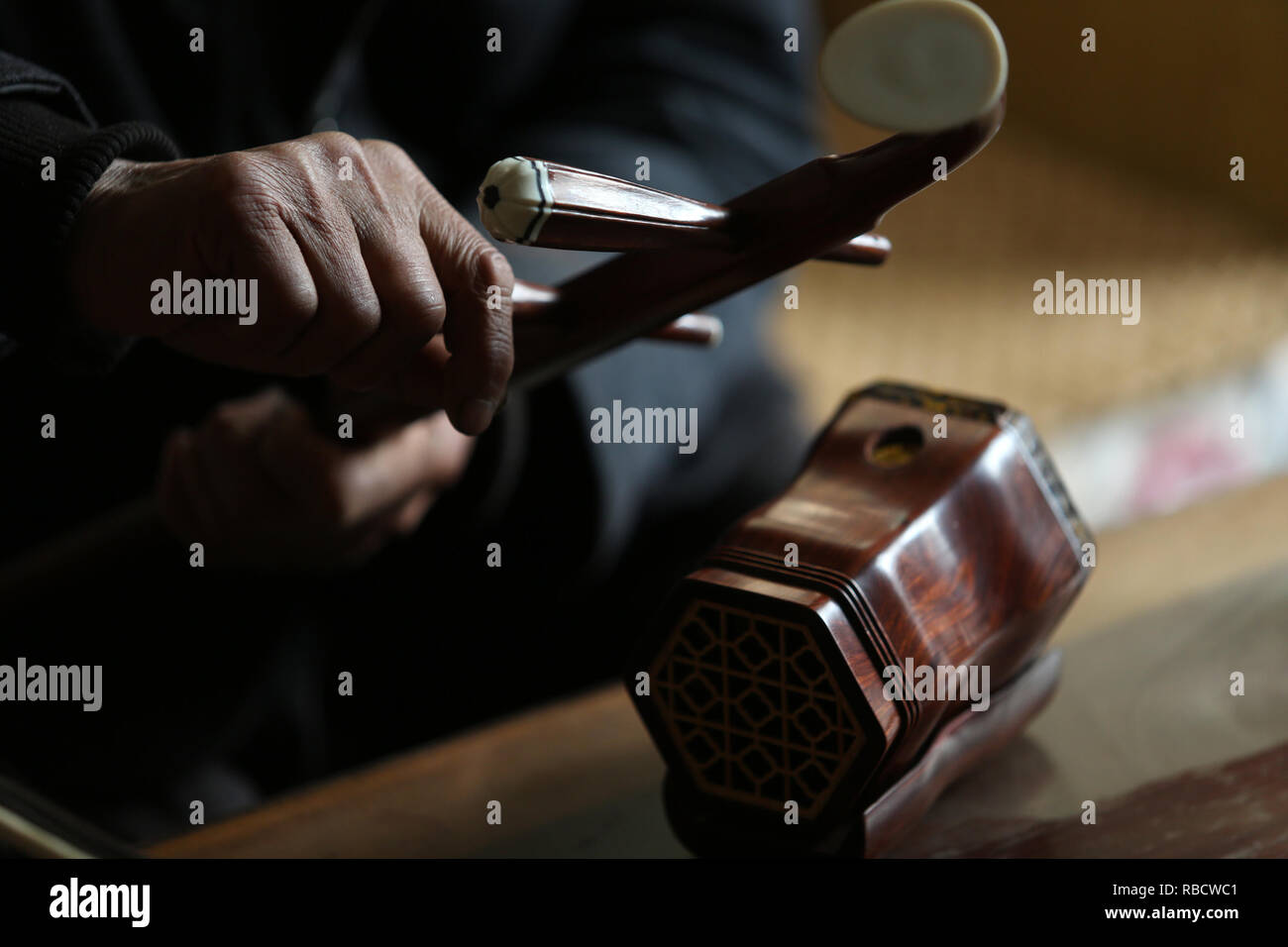 Chinese two stringed bowed instrument hi-res stock photography and ...