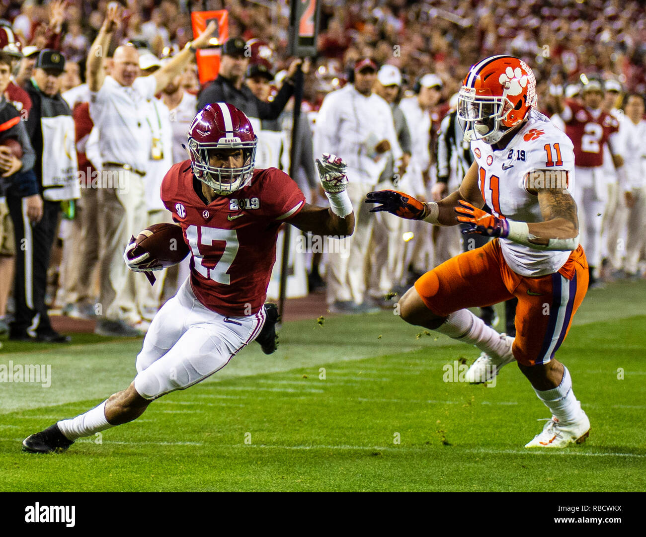 Jaylen waddle alabama hi-res stock photography and images - Alamy