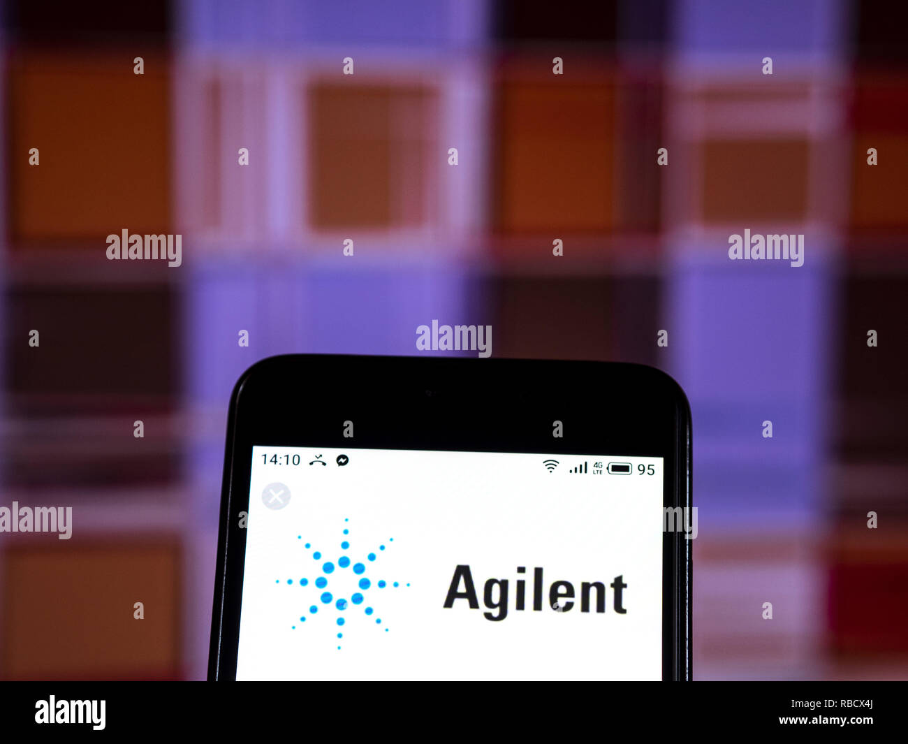 Agilent logo hi-res stock photography and images - Alamy