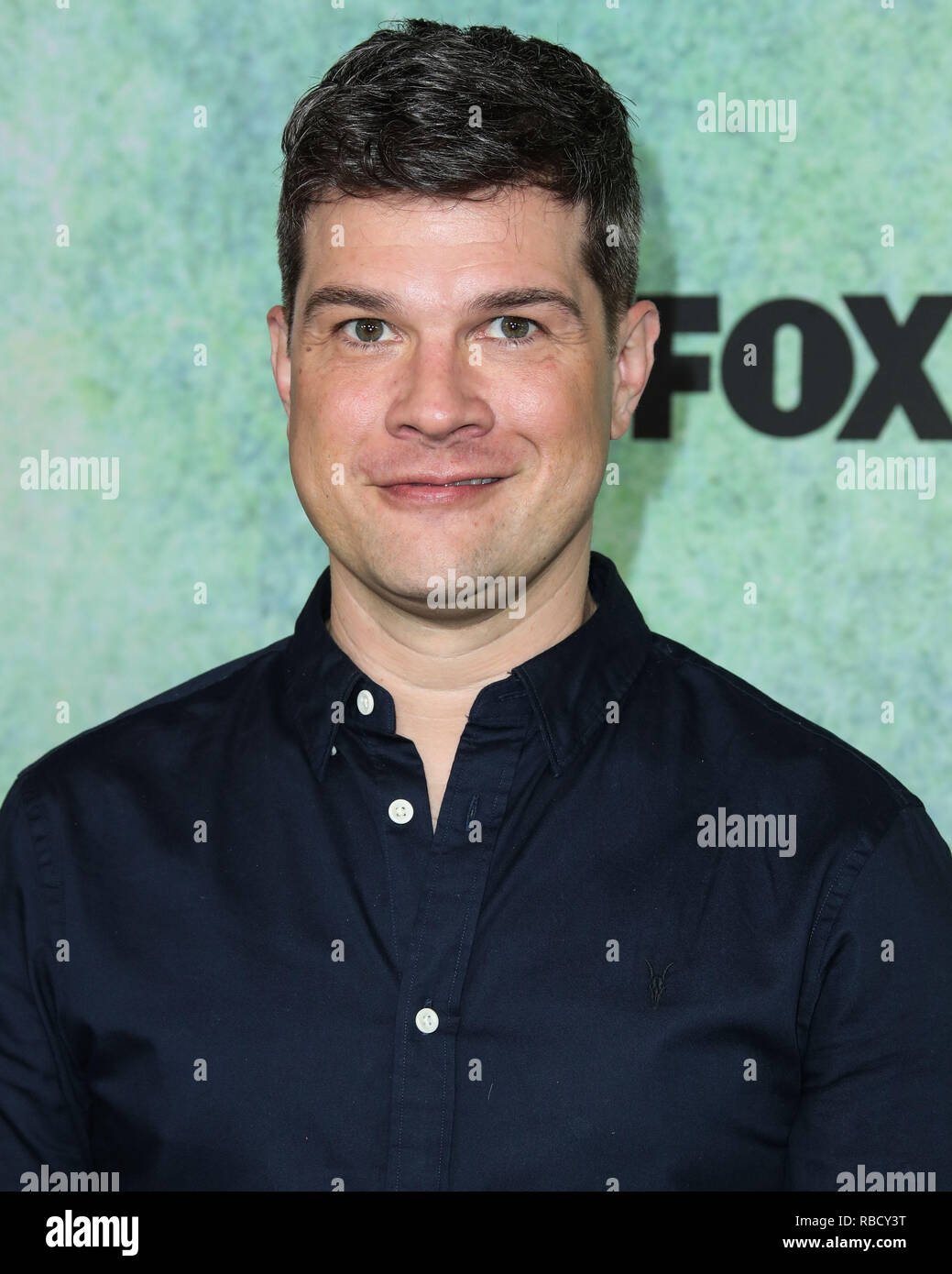 Los Angeles, USA. 8th January, 2019. Musician Stephen Oremus arrives at ...