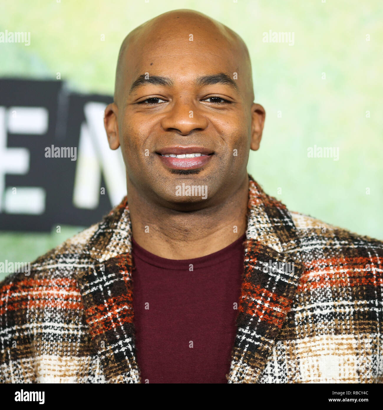 Los Angeles, USA. 8th January, 2019. Actor Brandon Victor Dixon arrives ...