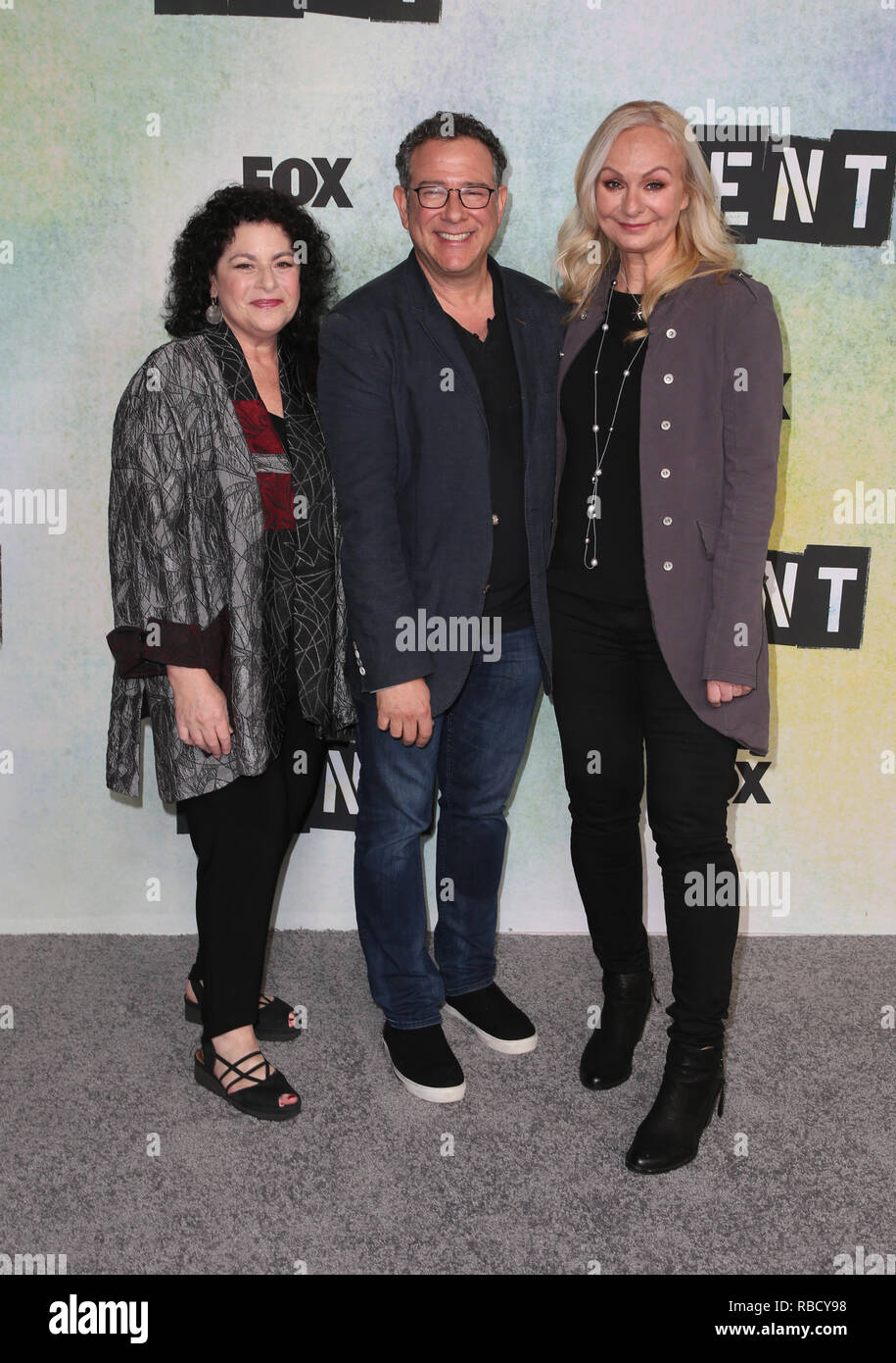 Los Angeles, Ca, USA. 8th Jan, 2019. Julie Larson, Michael Greif ...