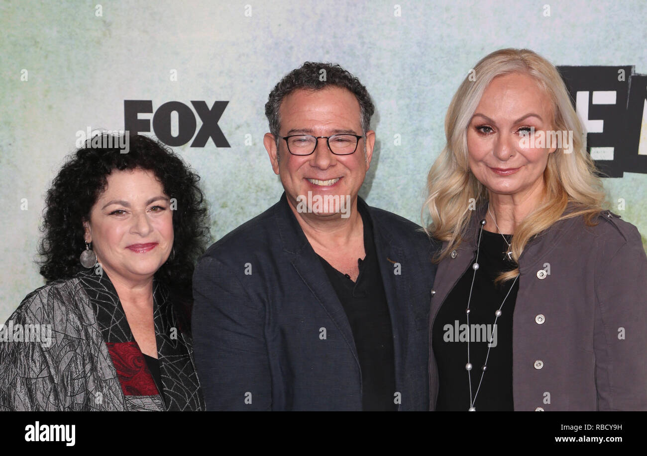 Los Angeles, Ca, USA. 8th Jan, 2019. Julie Larson, Michael Greif ...