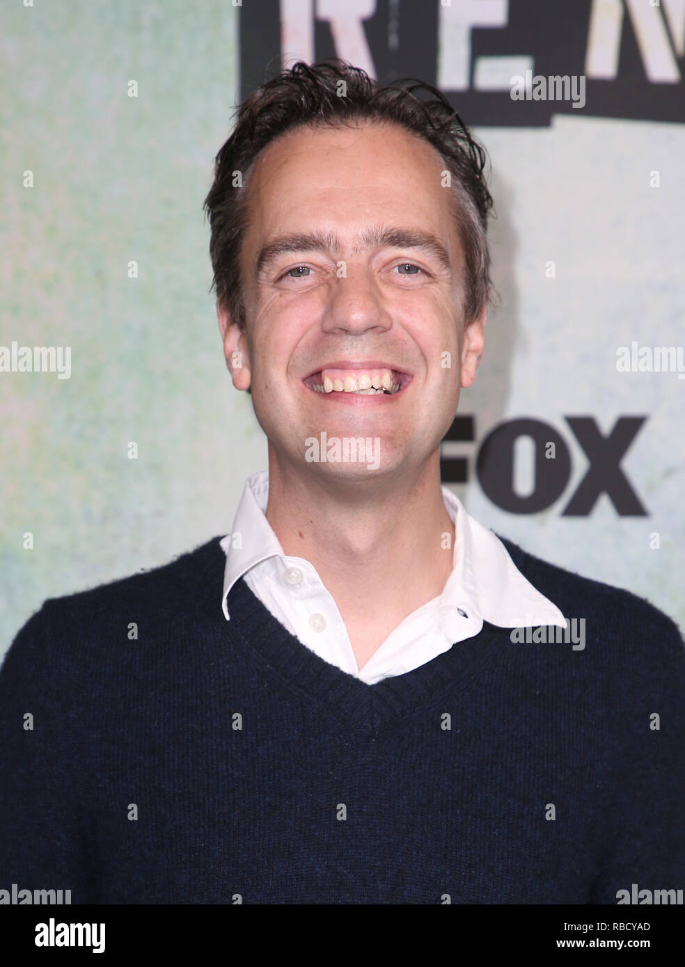 Los Angeles, Ca, USA. 8th Jan, 2019. Alex Rudzinski, at FOX Television ...