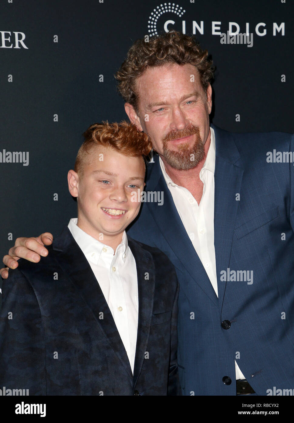 Hollywood, Ca. 8th Jan, 2019. Leo Martini, Max Martini, at Premiere Of ...