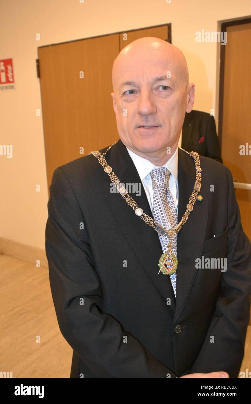 Visit of Chief Rabbi of Rome Riccardo Di Segni to the Grand Master of ...