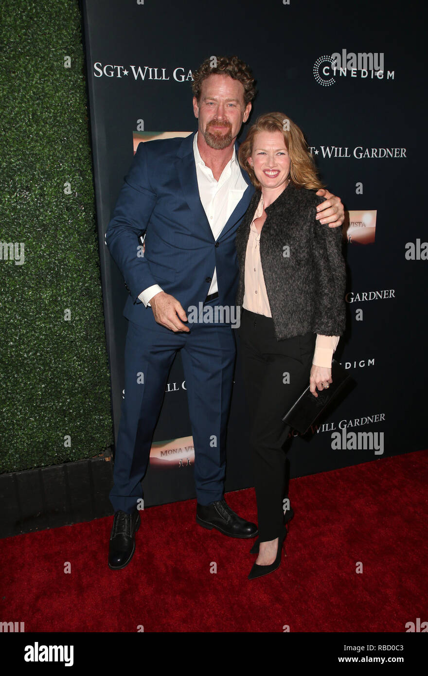 Hollywood, Ca. 8th Jan, 2019. Max Martini, Mireille Enos, at Premiere ...