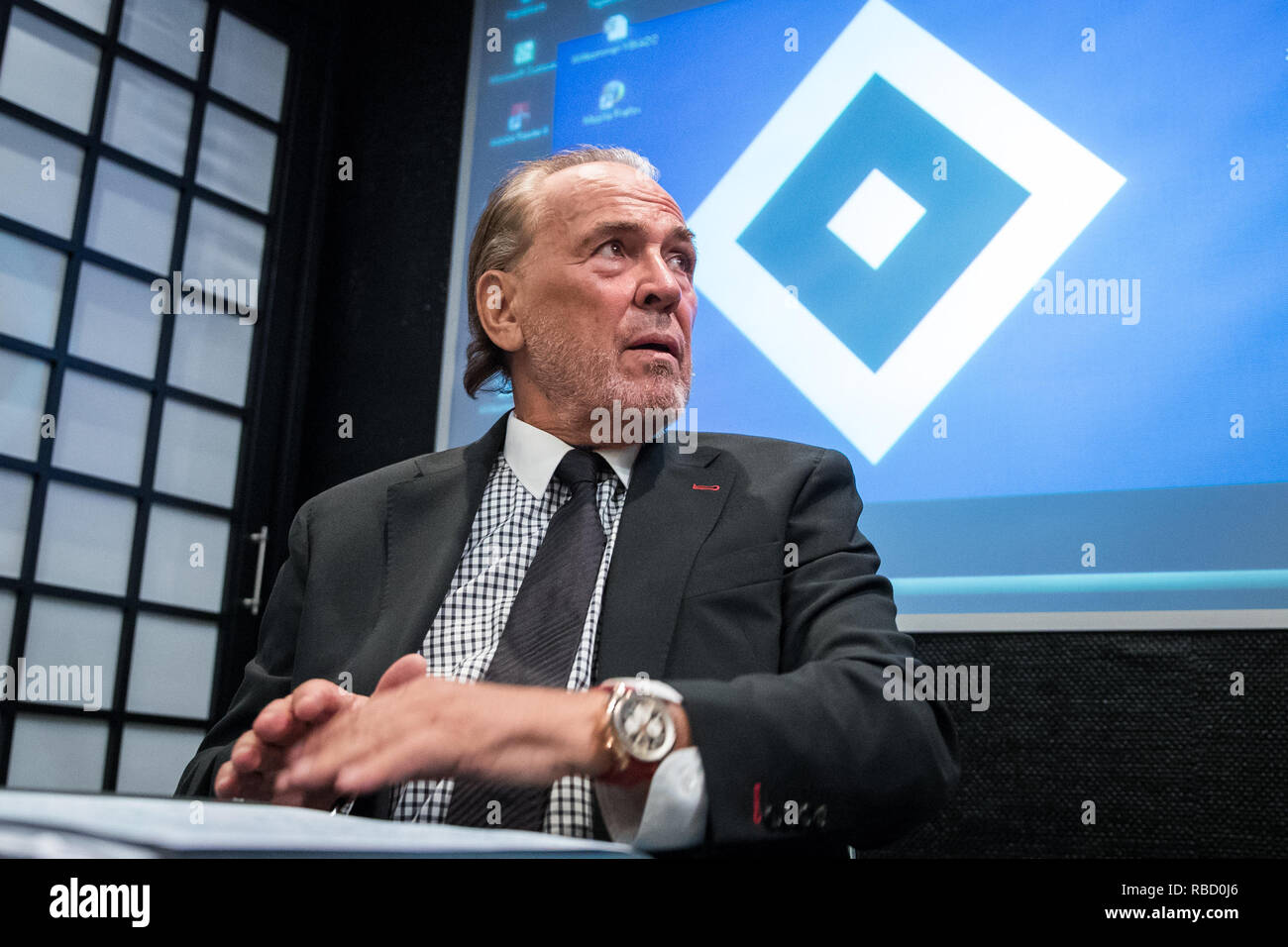 Hamburg, Germany. 09th Jan, 2019. Jürgen Hunke, entrepreneur and former ...
