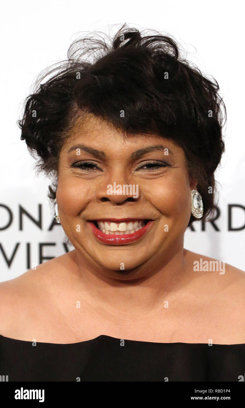 April Ryan attends the 2019 National Board Of Review Gala at Cipriani ...