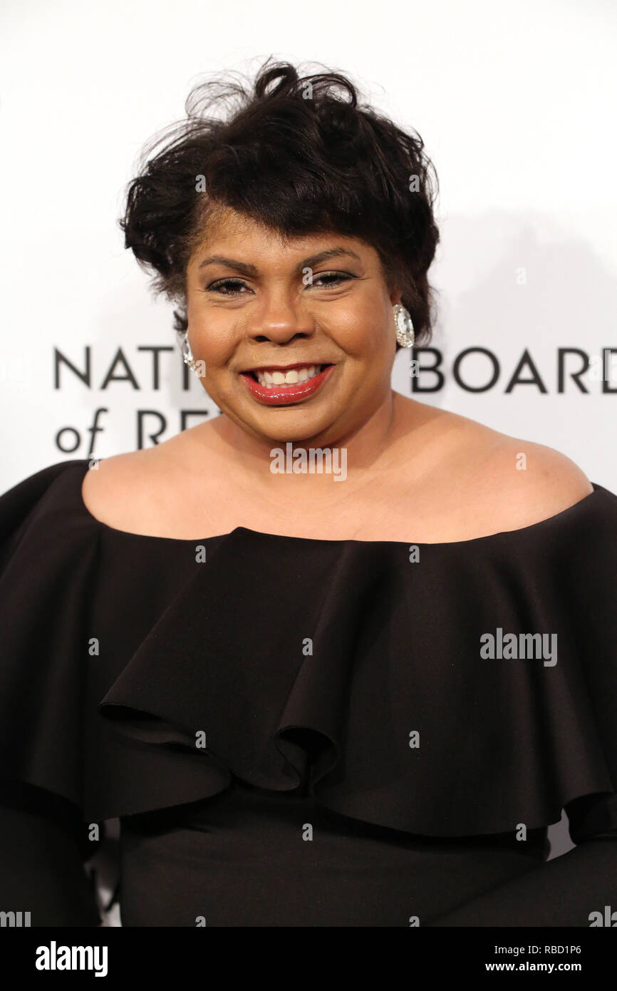 April Ryan attends the 2019 National Board Of Review Gala at Cipriani ...