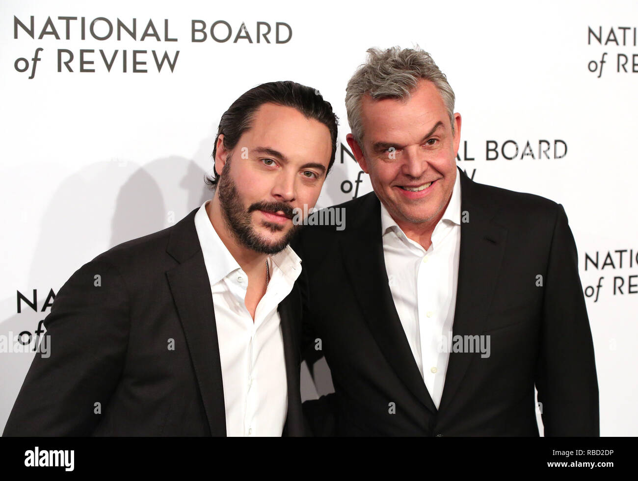 Jack Huston and Danny Huston attends the 2019 National Board Of Review ...