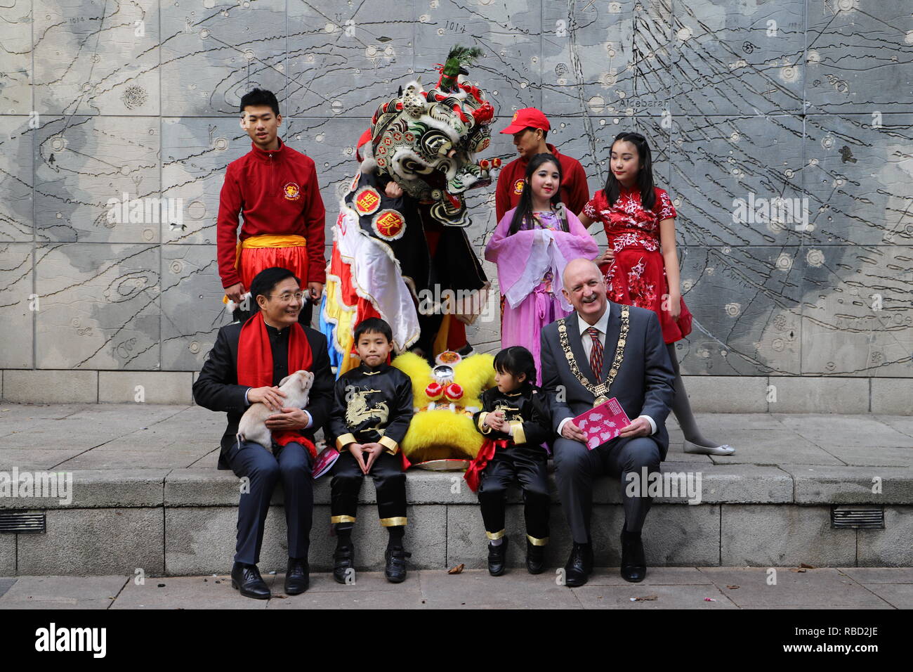 (190109) -- DUBLIN, Jan. 9, 2019 (Xinhua) -- Chinese Ambassador to ...