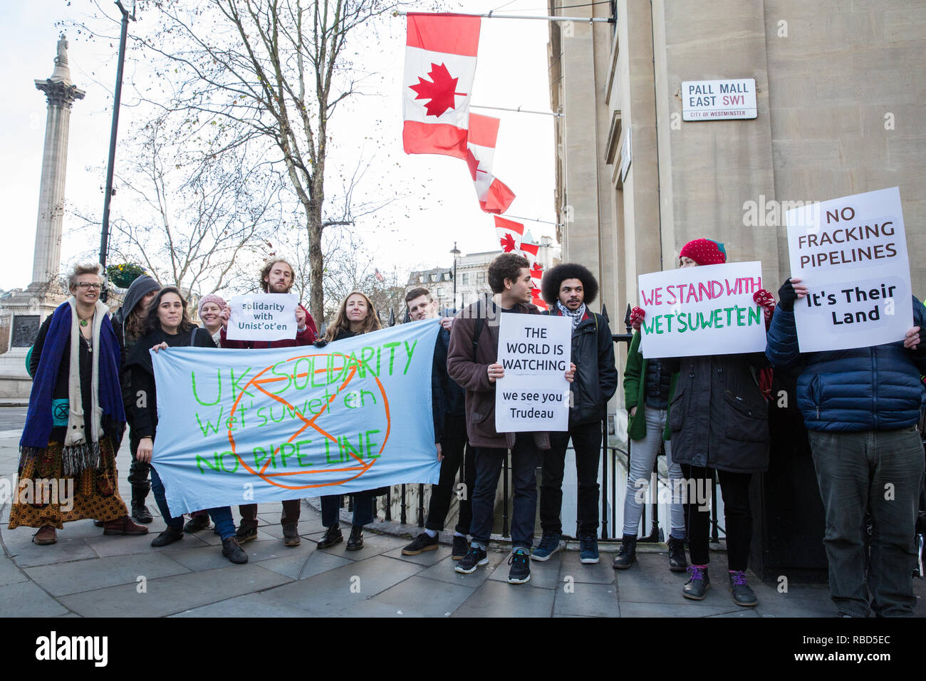First nations pipeline protest canada hi-res stock photography and ...