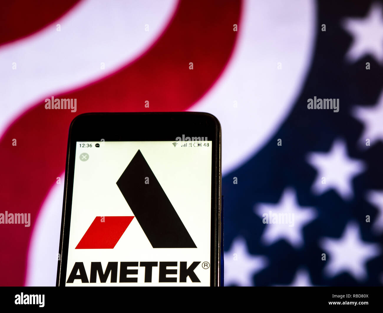 Ametek logo hi-res stock photography and images - Alamy