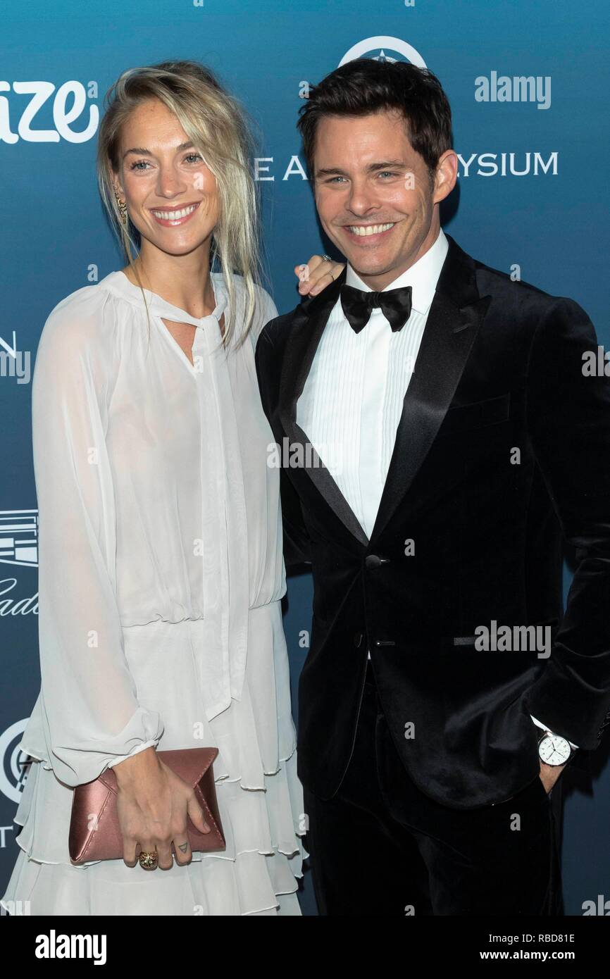 Emma Deigman and James Marsden attend The Art of Elysium's 12th Annual ...