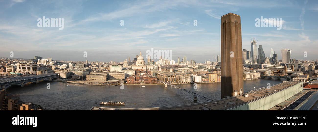 Tate modern tower architecture hi-res stock photography and images - Alamy