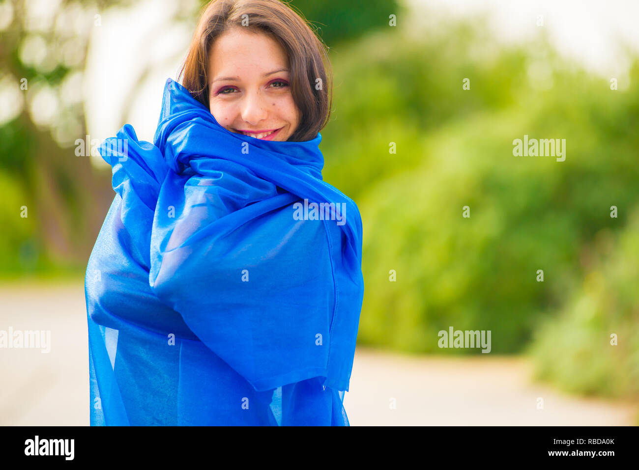 Latin female model poses for pictures in Barcelona, Spain. Barcelona's ...
