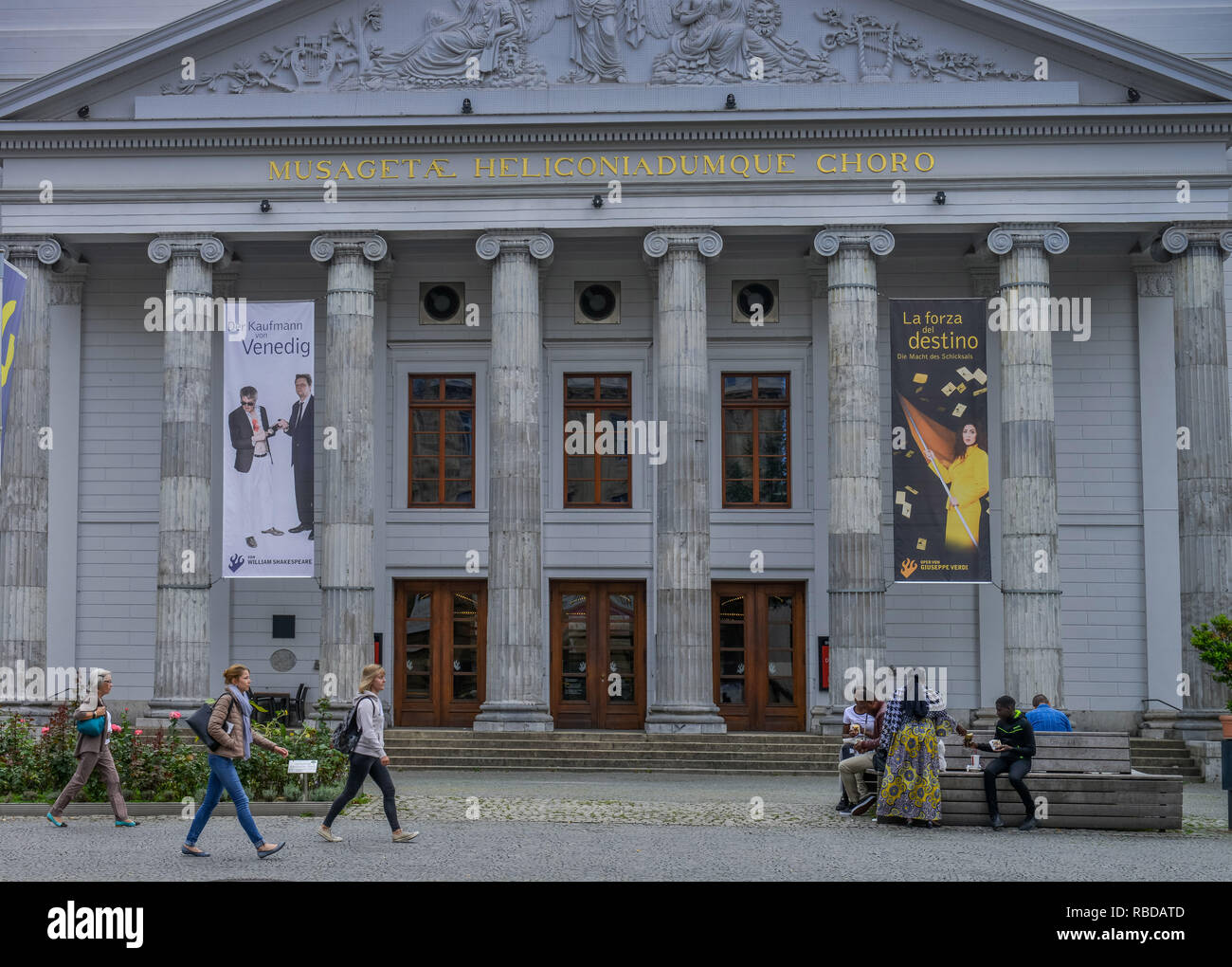 Aachen theatre at theater square hi-res stock photography and images ...