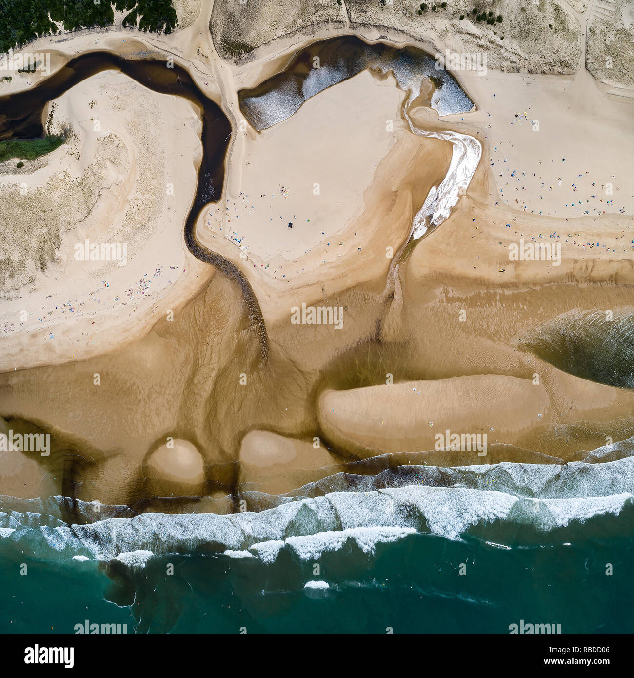 Aerial pictures of estuary hi-res stock photography and images - Alamy