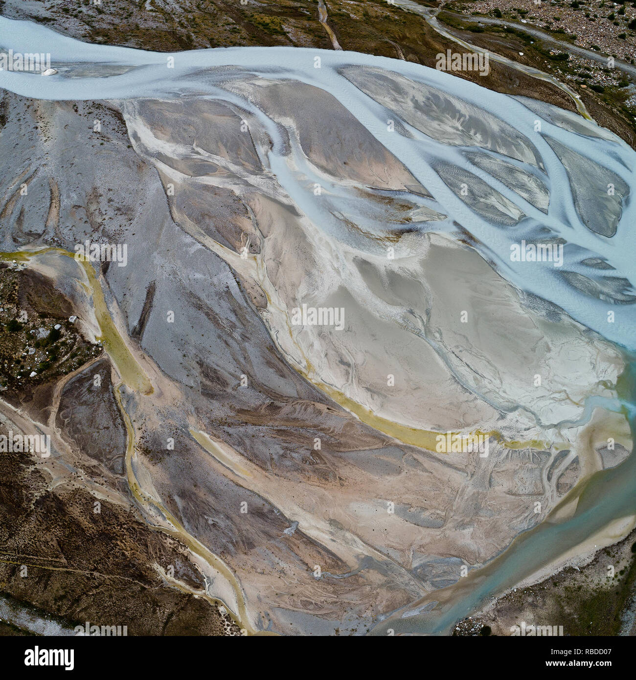 MATTERHORN’S GLACIAL STREAMS Matterhorn mountain, Zermatt, Switzerland ...