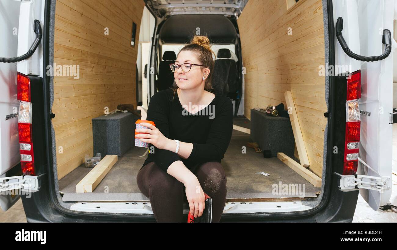 Mercedes sprinter conversion hi-res stock photography and images - Alamy