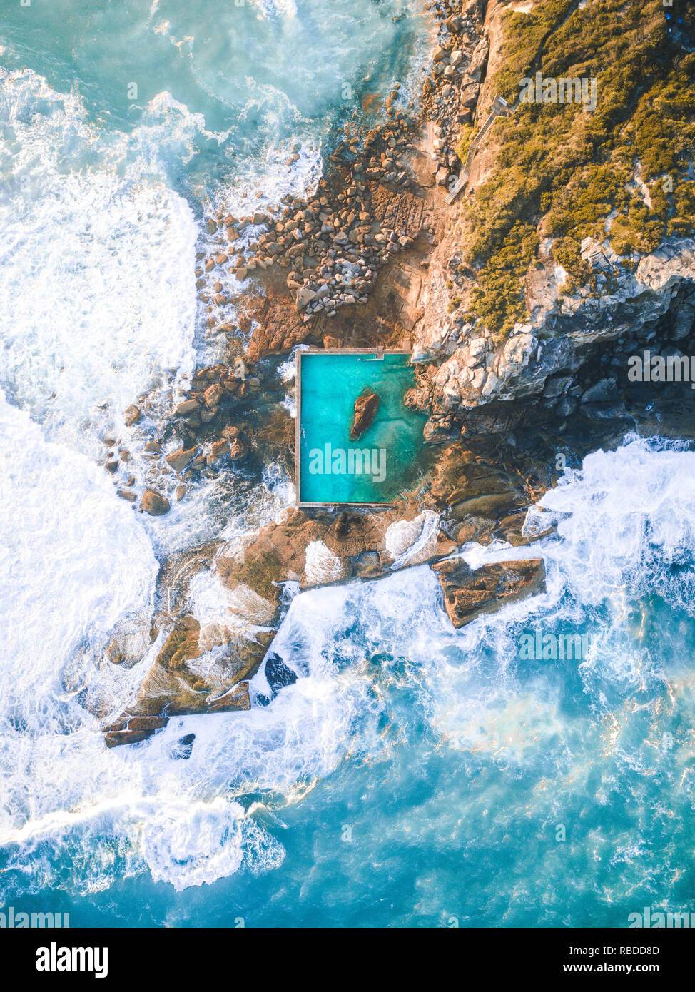 STUNNING bird’s eye view pictures have revealed the incredible rock ...