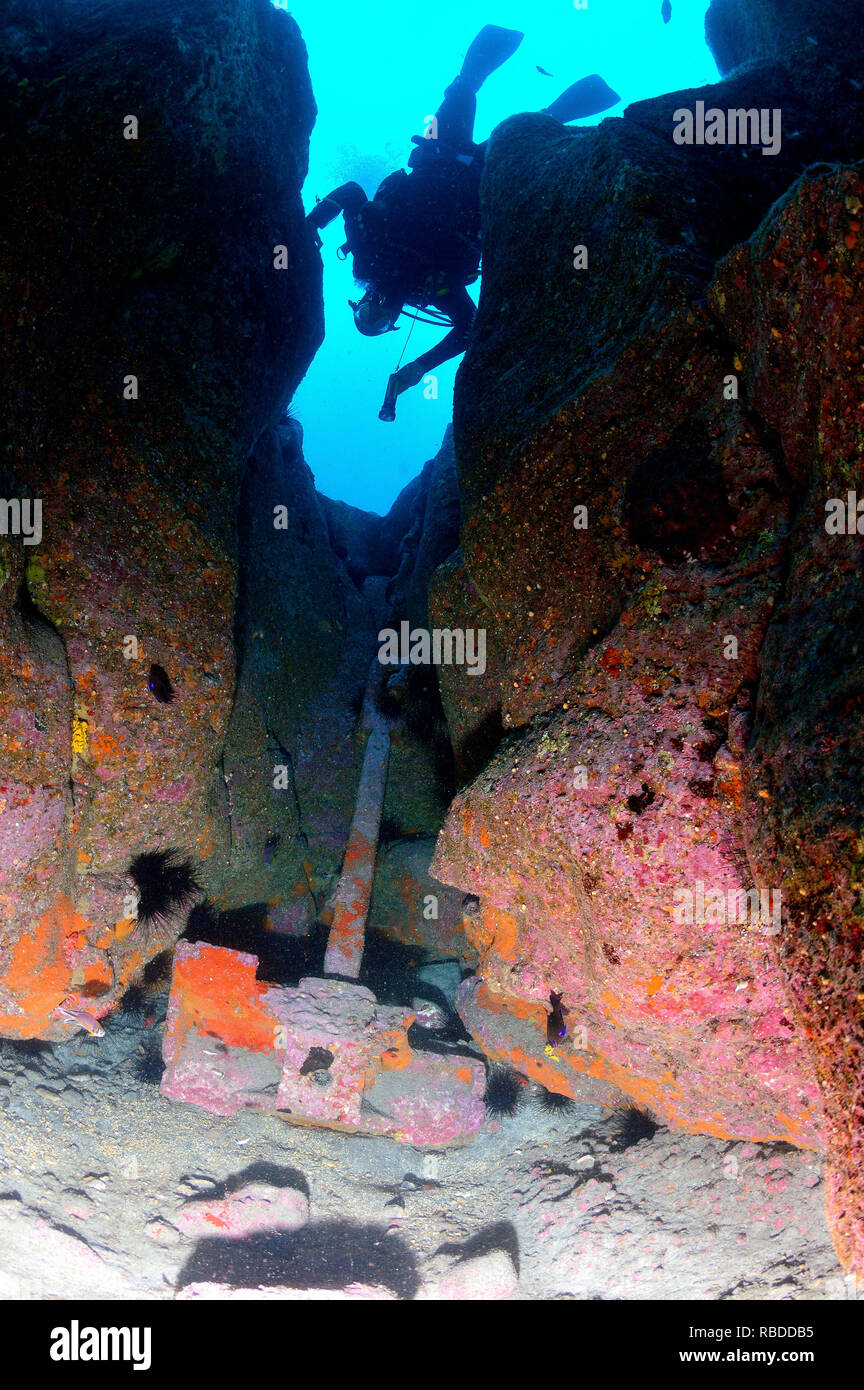 Scuba Diving in Tenerife - Canary Islands Stock Photo - Alamy