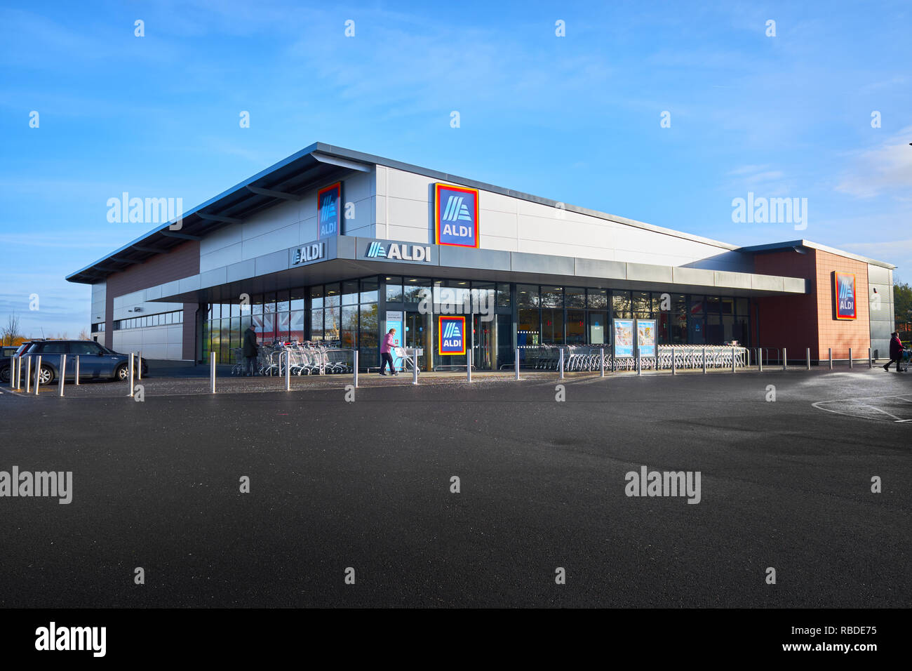 Aldi store hi-res stock photography and images - Alamy