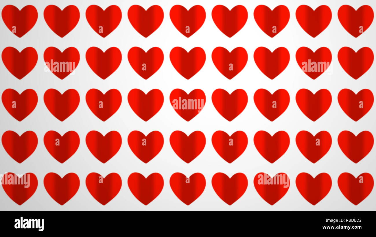 animation loop paper hearts, footage ideal for valentine's day, loop ...