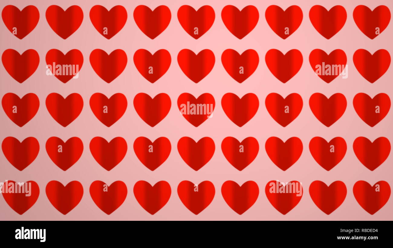 animation loop paper hearts, footage ideal for valentine's day Stock Photo - Alamy