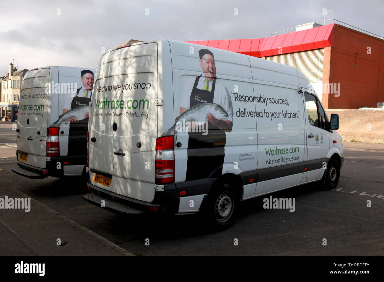 Waitrose Delivery Van High Resolution Stock Photography and Images - Alamy