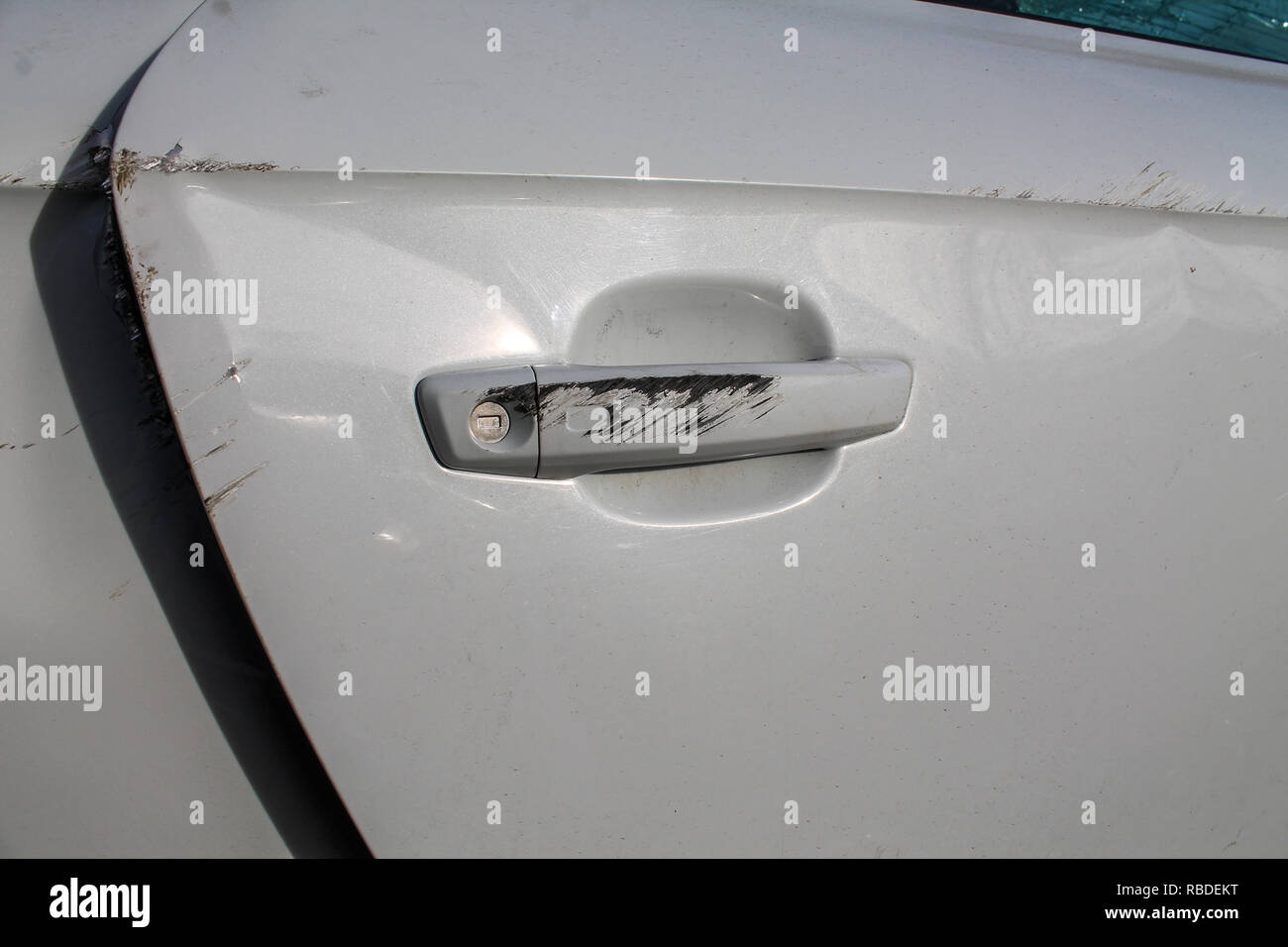Scratched car roof hi-res stock photography and images - Alamy