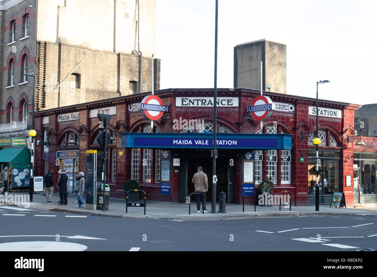 Around the Bakerloo Line on London Underground Stock Photo - Alamy