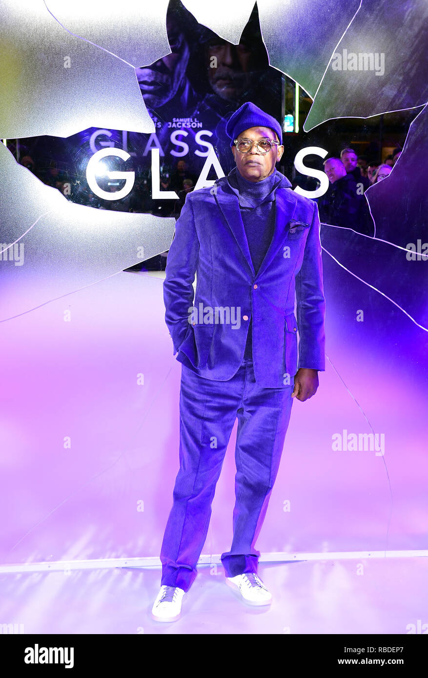 Samuel L. Jackson attending the Glass European Premiere held at the ...