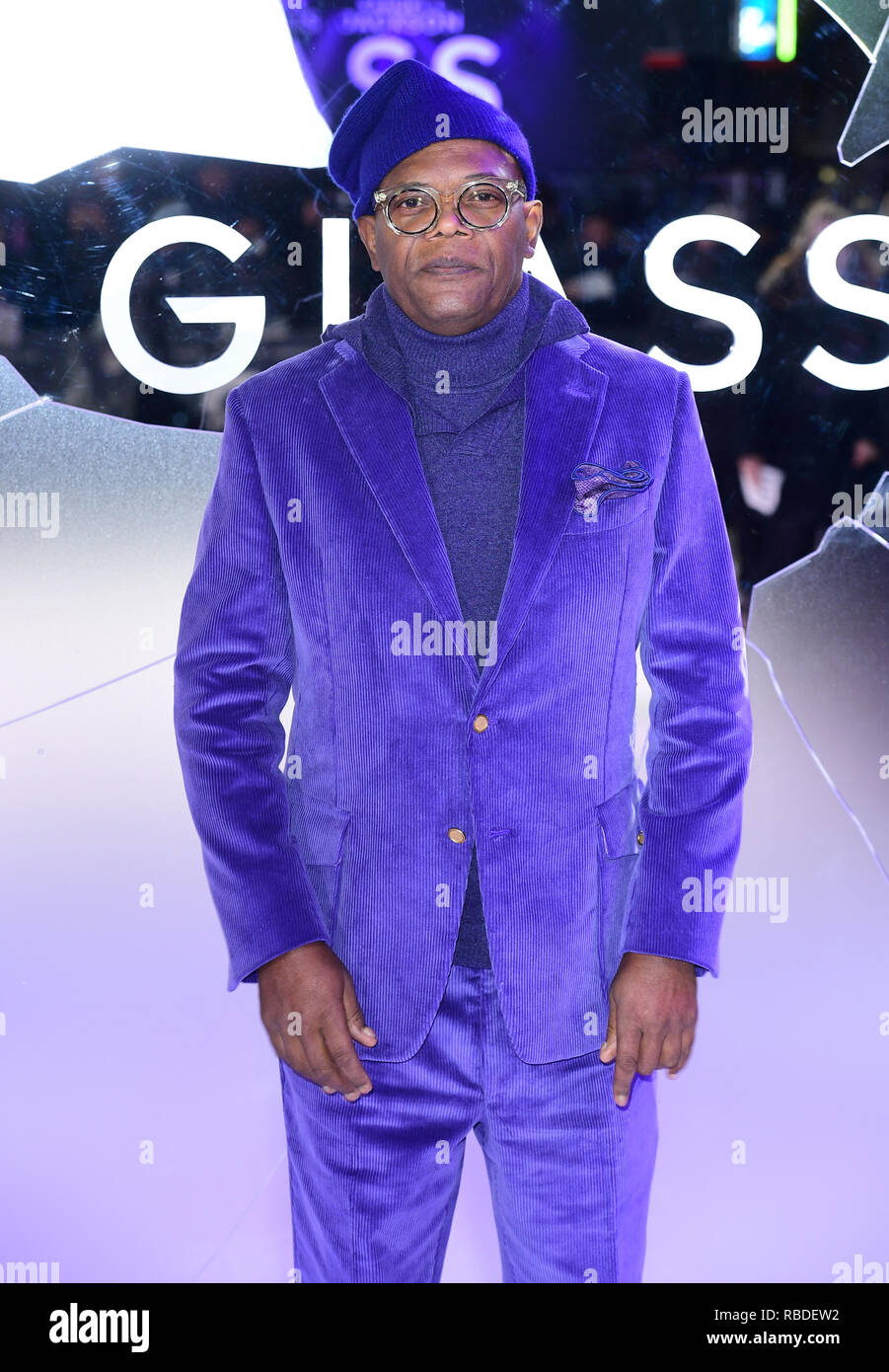Samuel L. Jackson attending the Glass European Premiere held at the ...