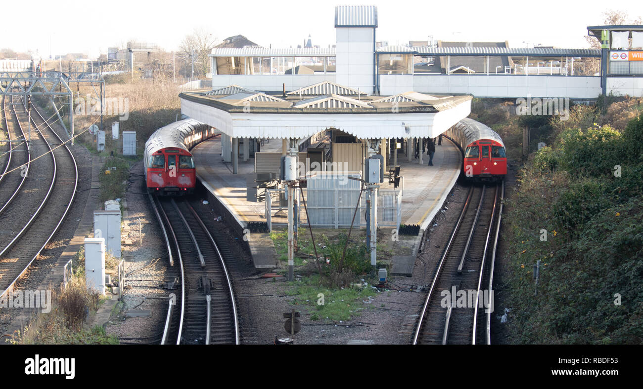 Around the Bakerloo Line on London Underground Stock Photo - Alamy