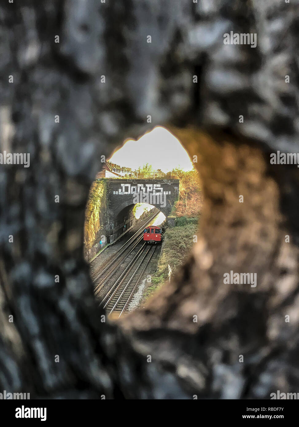 Eye Spy - A London Underground tock train on the Bakerloo Line ...