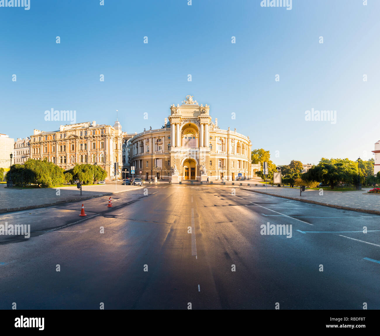 Odessa Opera and Ballet Theater, Ukraine Stock Photo - Alamy