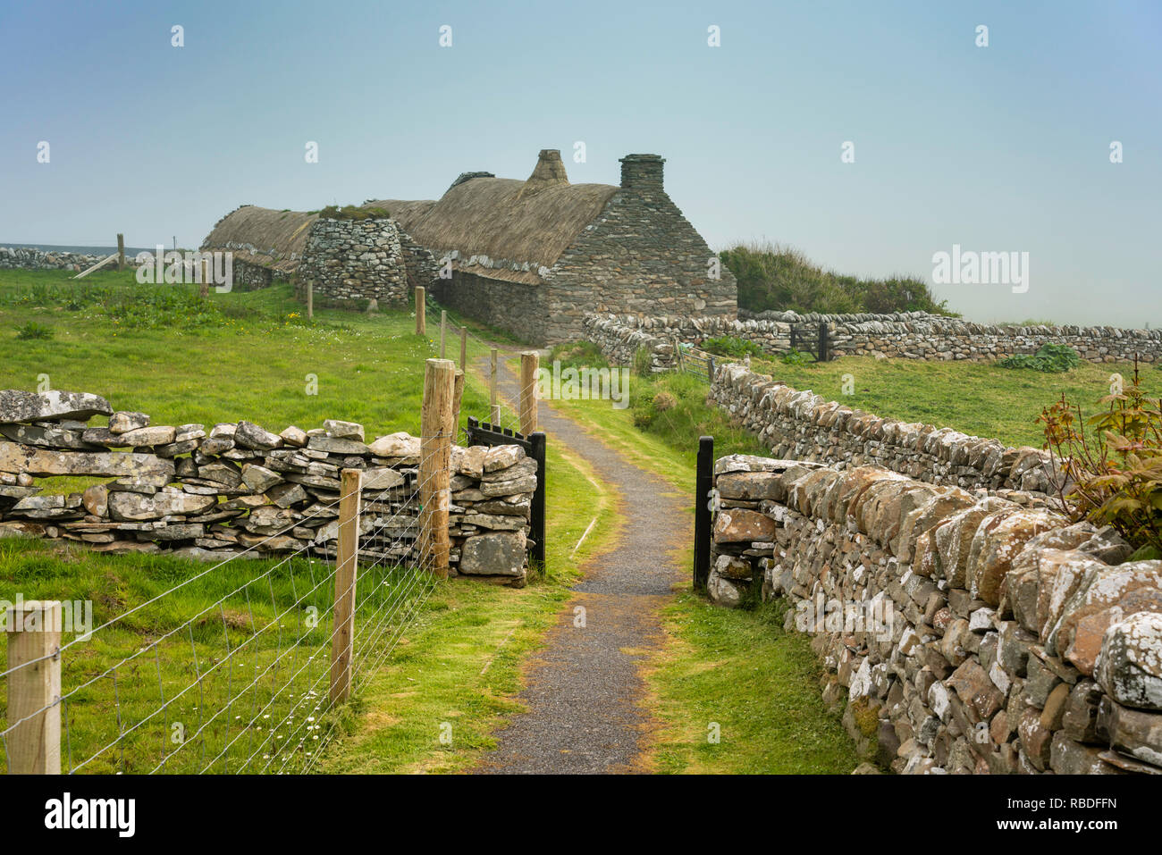 The Croft House Museum in Boddam, Dunrossness, Shetland, Scotland ...
