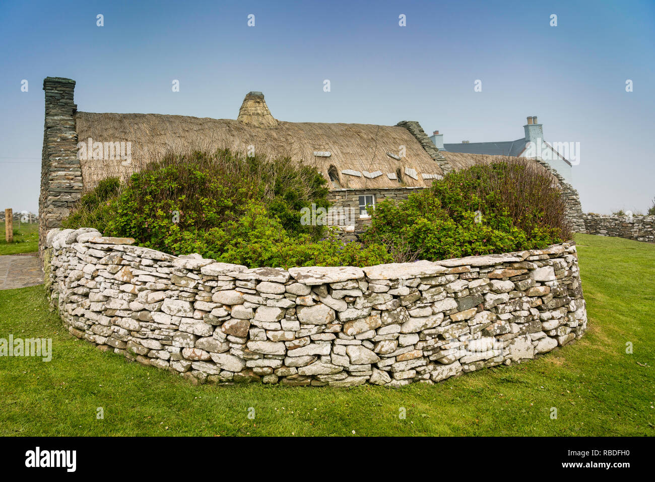 The Croft House Museum in Boddam, Dunrossness, Shetland, Scotland ...