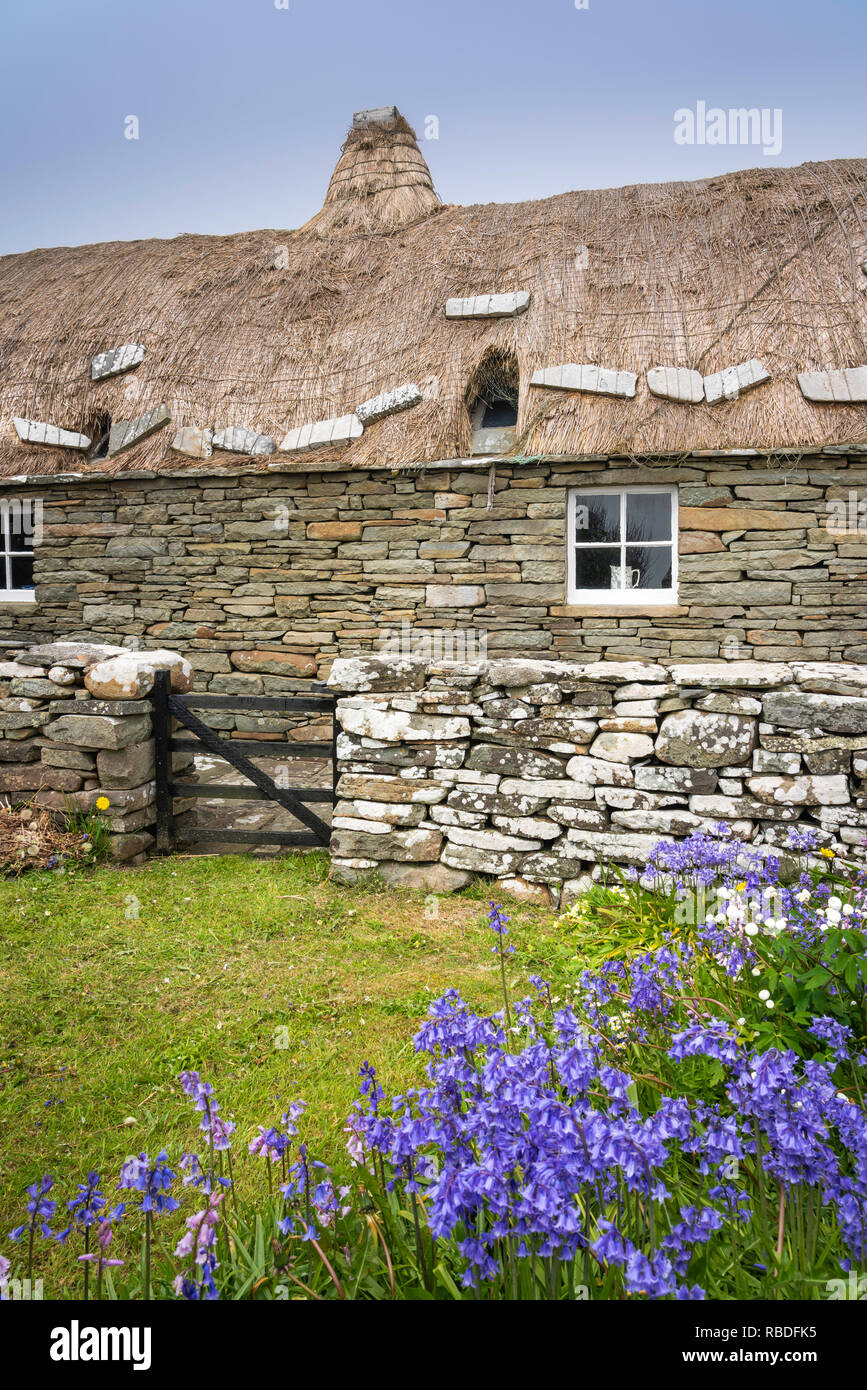 The Croft House Museum in Boddam, Dunrossness, Shetland, Scotland ...