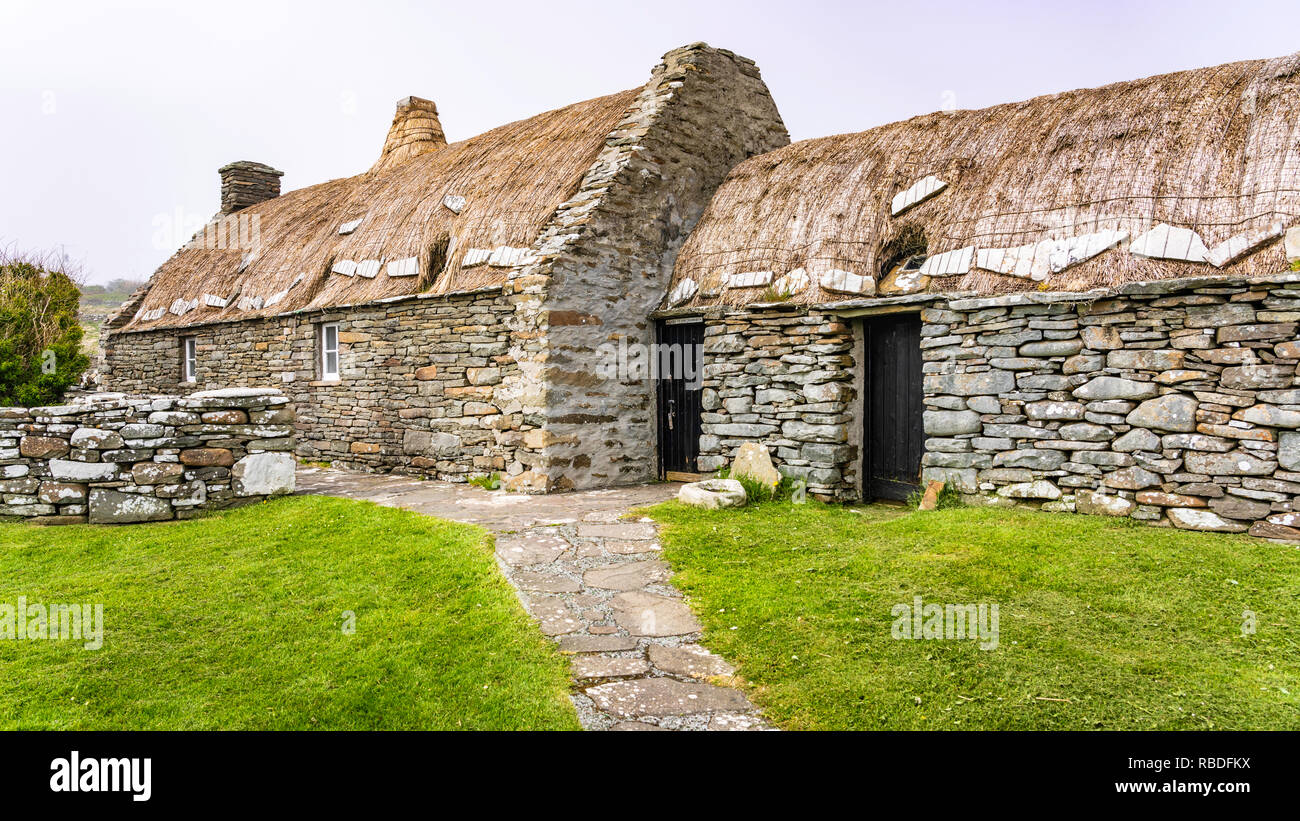Croft house museum shetland islands hi-res stock photography and images ...