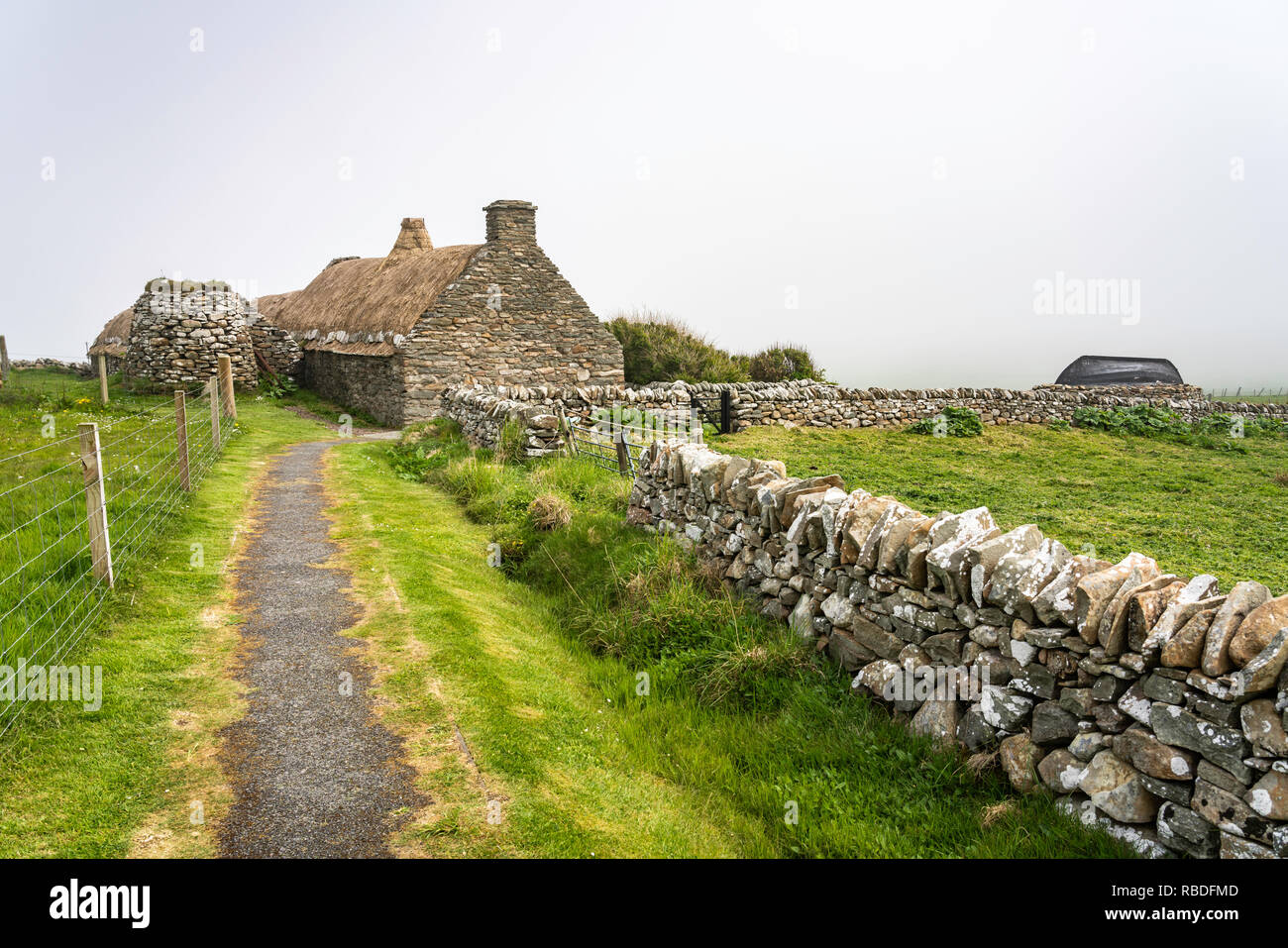 Croft house museum shetland hi-res stock photography and images - Alamy