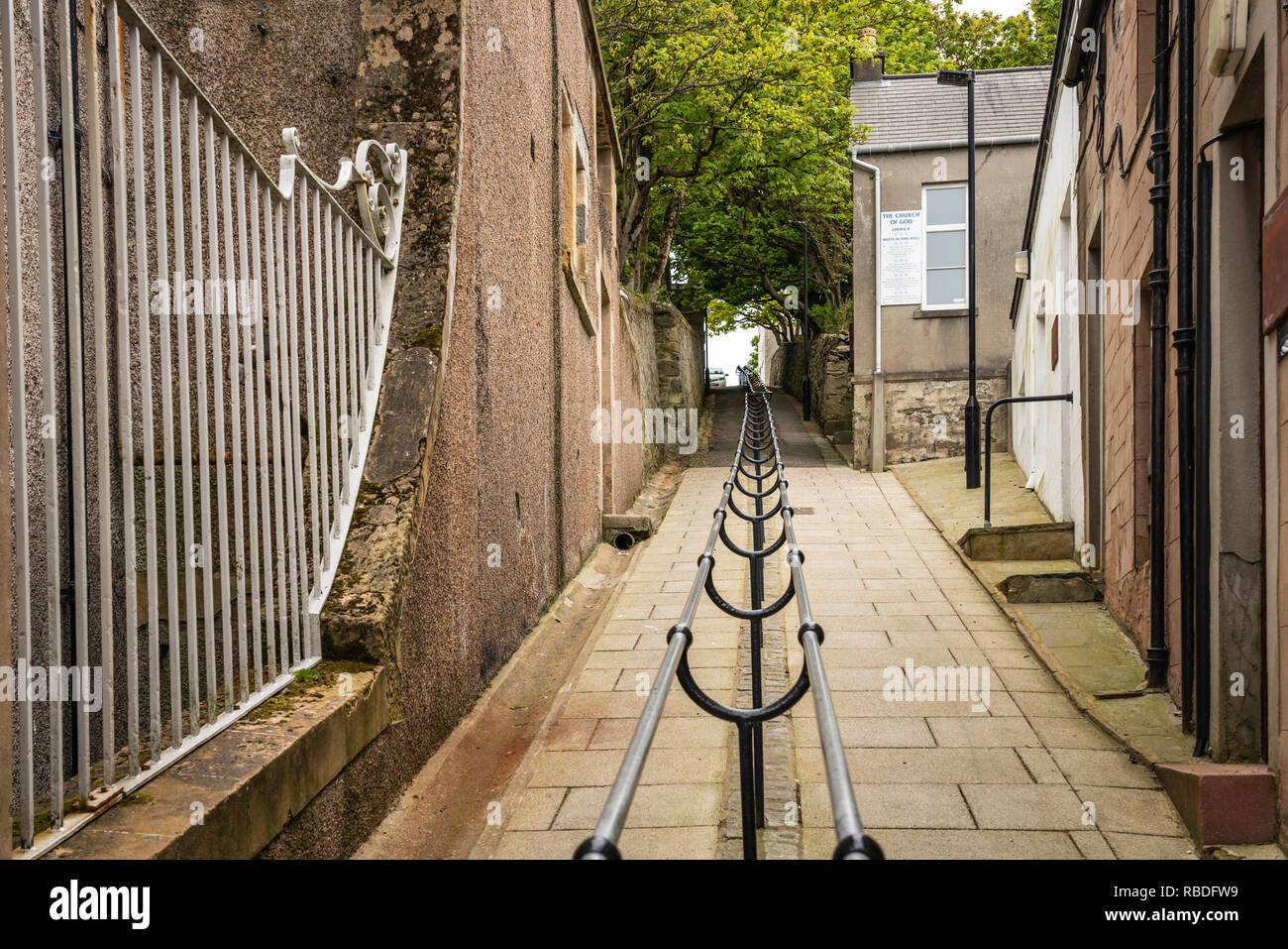 Shetland islands lerwick shops hi-res stock photography and images - Alamy